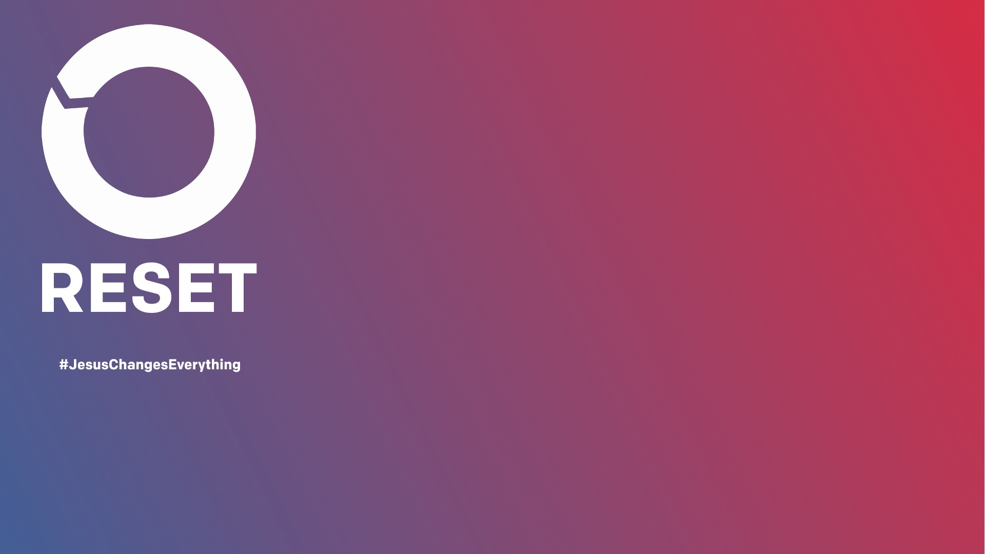 Reset My Voice - Logos Sermons