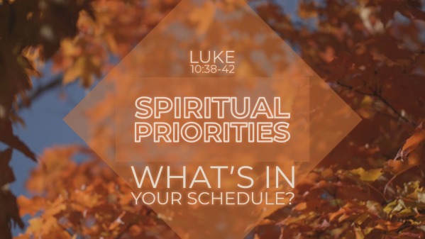 Spiritual Priorities - Logos Sermons