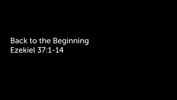 Back to the Beginning - Logos Sermons