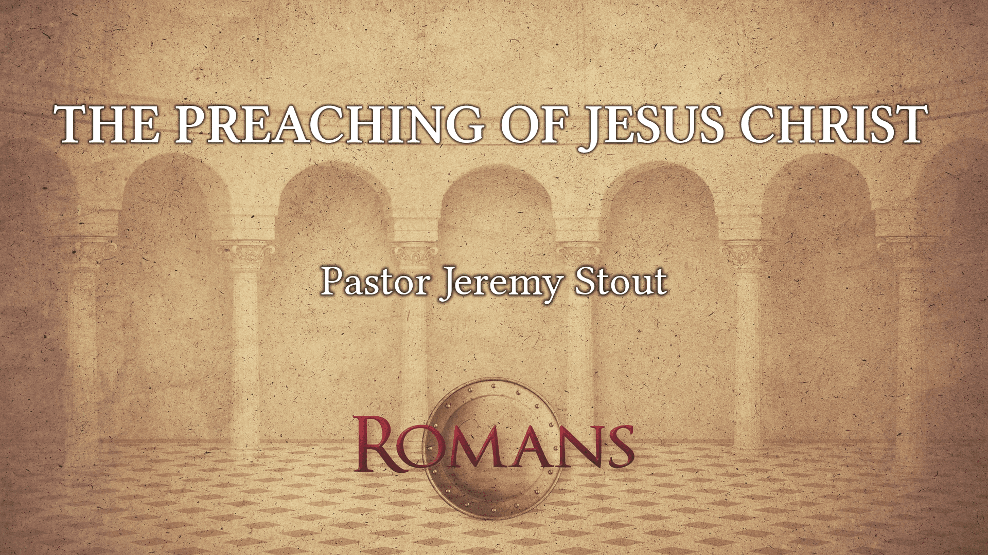 The Preaching of Jesus #2 - Logos Sermons