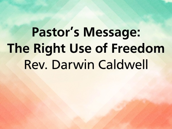 10/24/2021 - The Right Use of Freedom - Logos Sermons