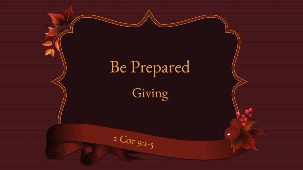 Be Prepared - Logos Sermons