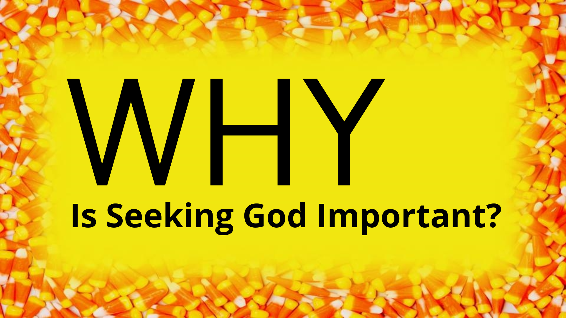 10-31-21 Why Is Seeking God Important? - Logos Sermons