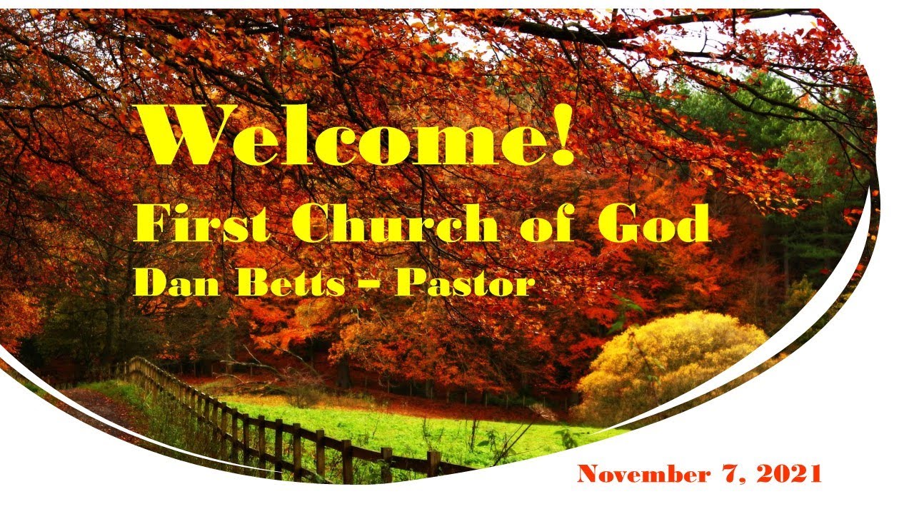Sunday Morning Worship - November 7, 2021 - Logos Sermons