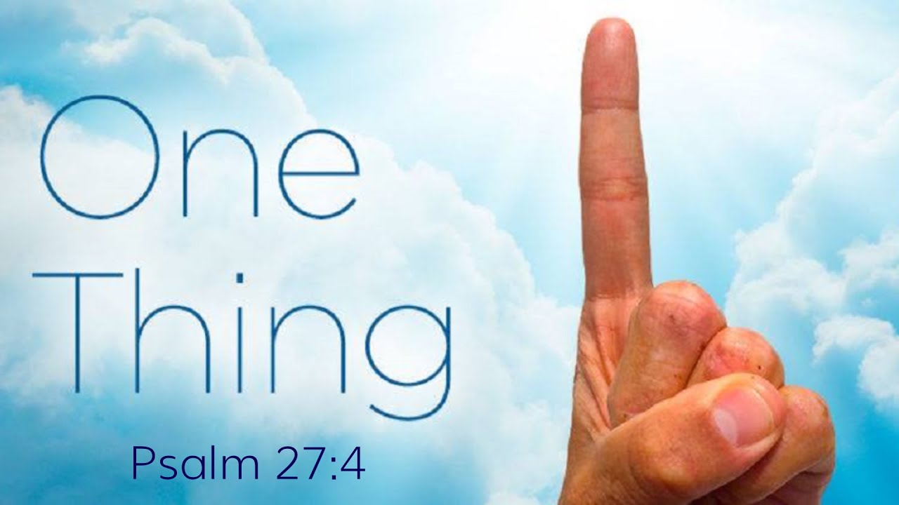 One Thing - Logos Sermons