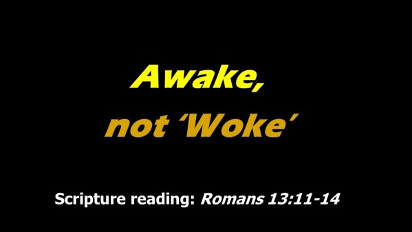 Awake Not 'Woke' - Logos Sermons