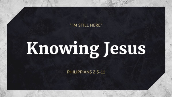 Knowing Jesus - Logos Sermons