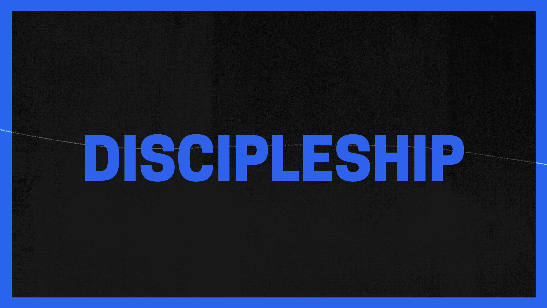 Discipling: Introduction - Logos Sermons