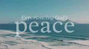 Experiencing God's Peace - Logos Sermons