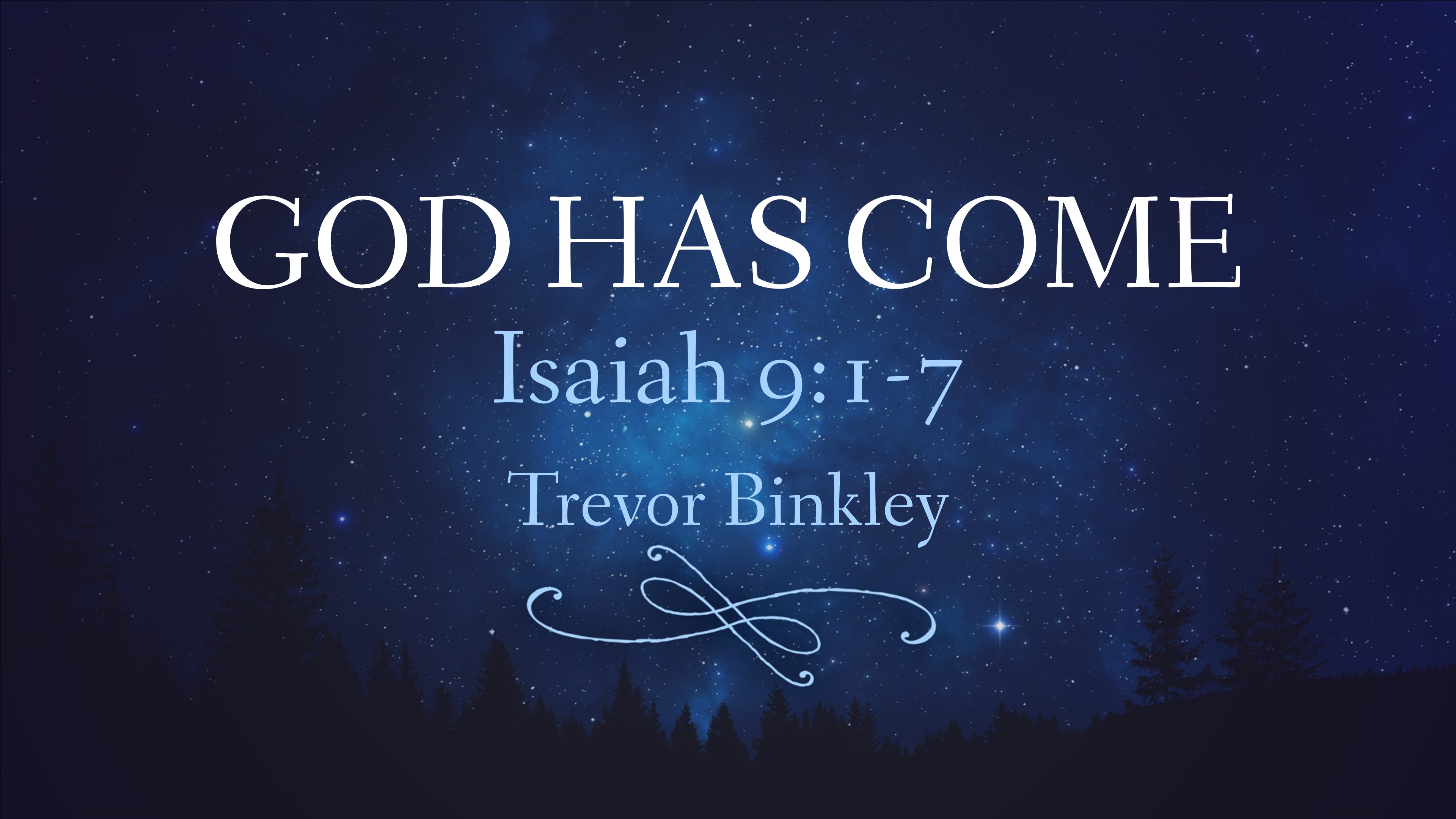 God Has Come - Logos Sermons