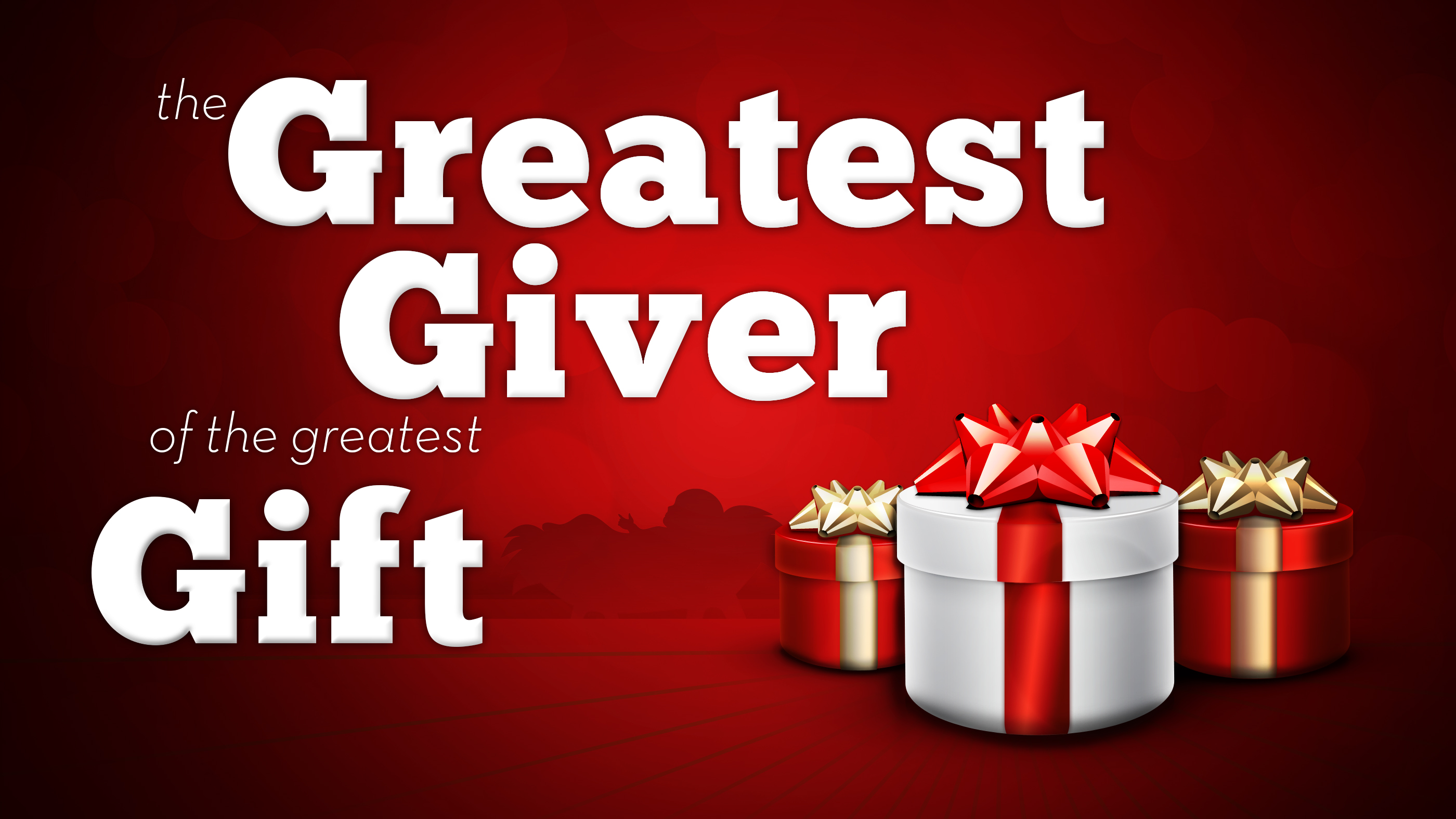 The Greatest Giver of the Greatest Gift - Logos Sermons