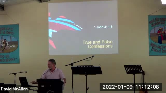 930 1 Jn.4.1-6 The True and False Confessions - Logos Sermons