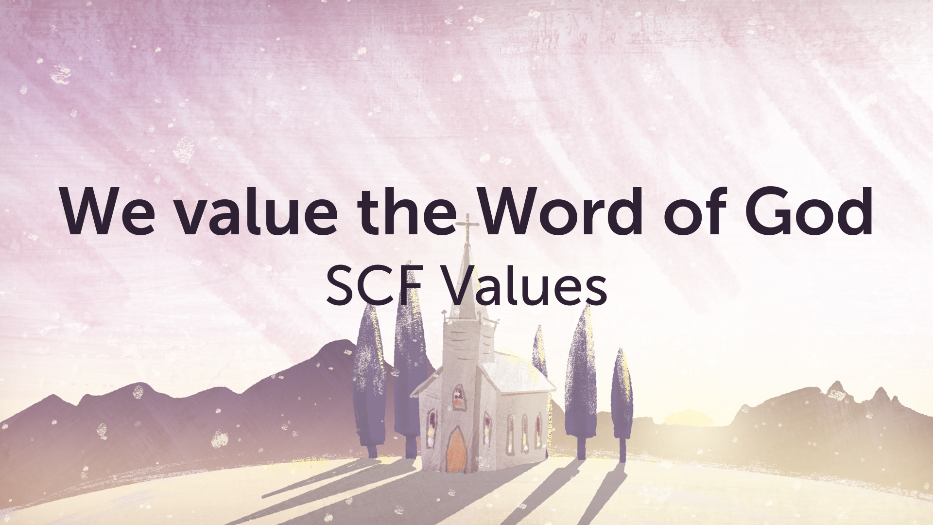 We value the Word of God - Logos Sermons
