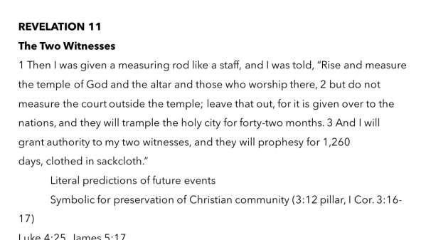 Revelation Chapter 11-13 - Logos Sermons