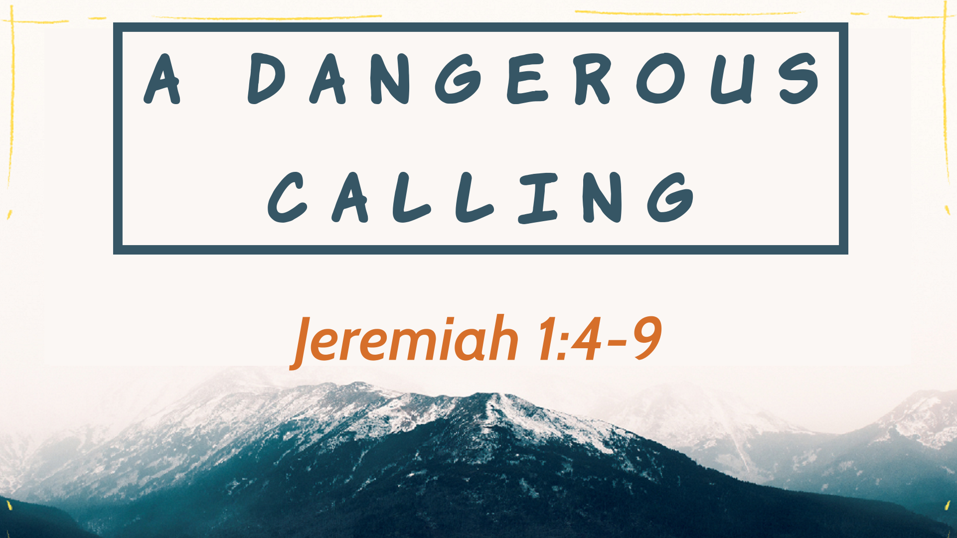A Dangerous Calling - Logos Sermons