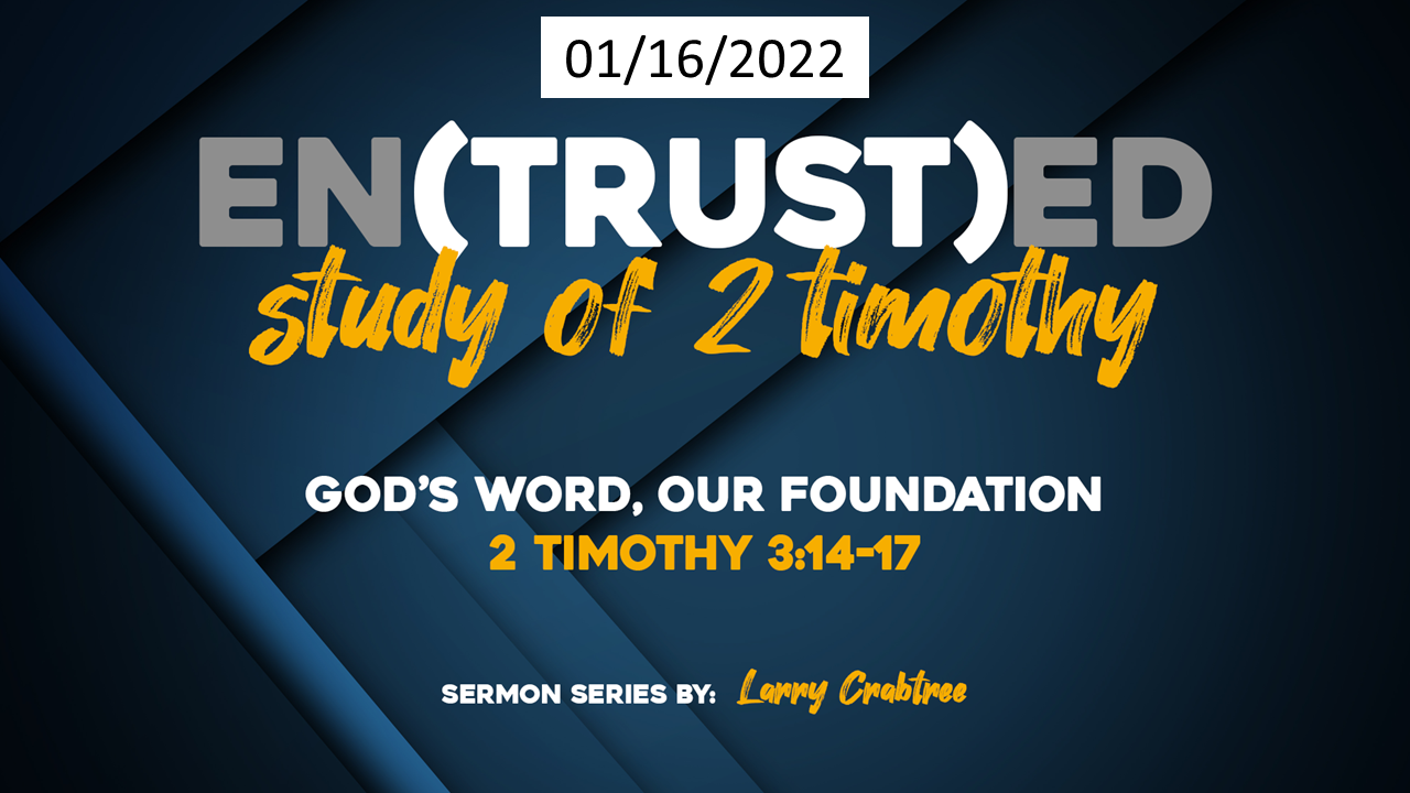 God's Word: Our Foundation - Logos Sermons