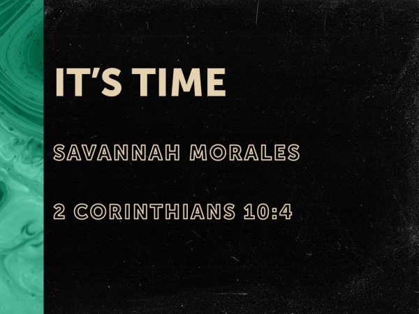 It's Time - Logos Sermons