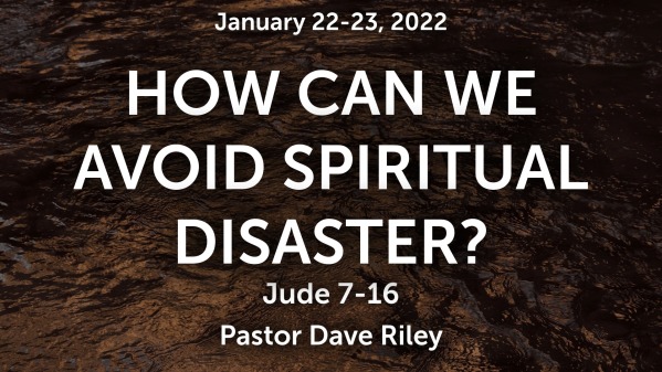 HOW CAN WE AVOID SPIRITUAL DISASTER? - Logos Sermons