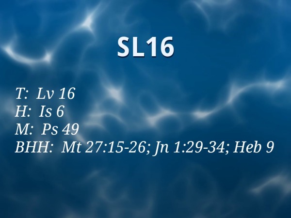 SL16 - Logos Sermons