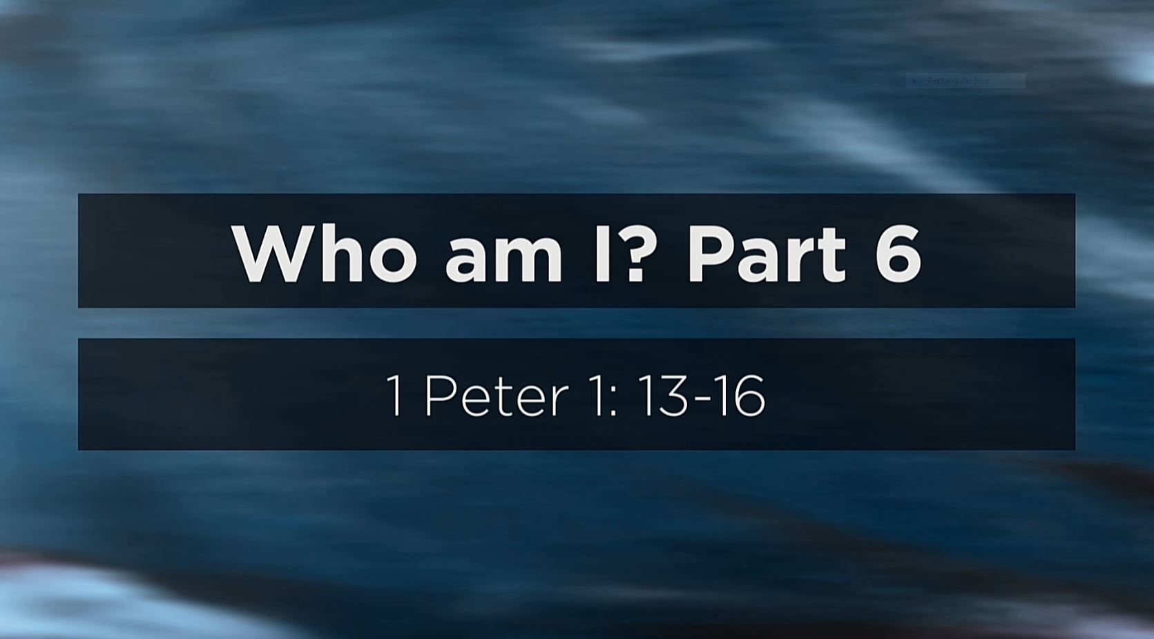 Who am I? Part 6 - Logos Sermons