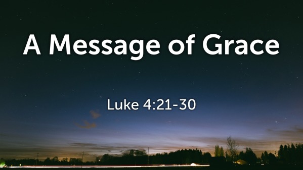 A Message of Grace - Logos Sermons