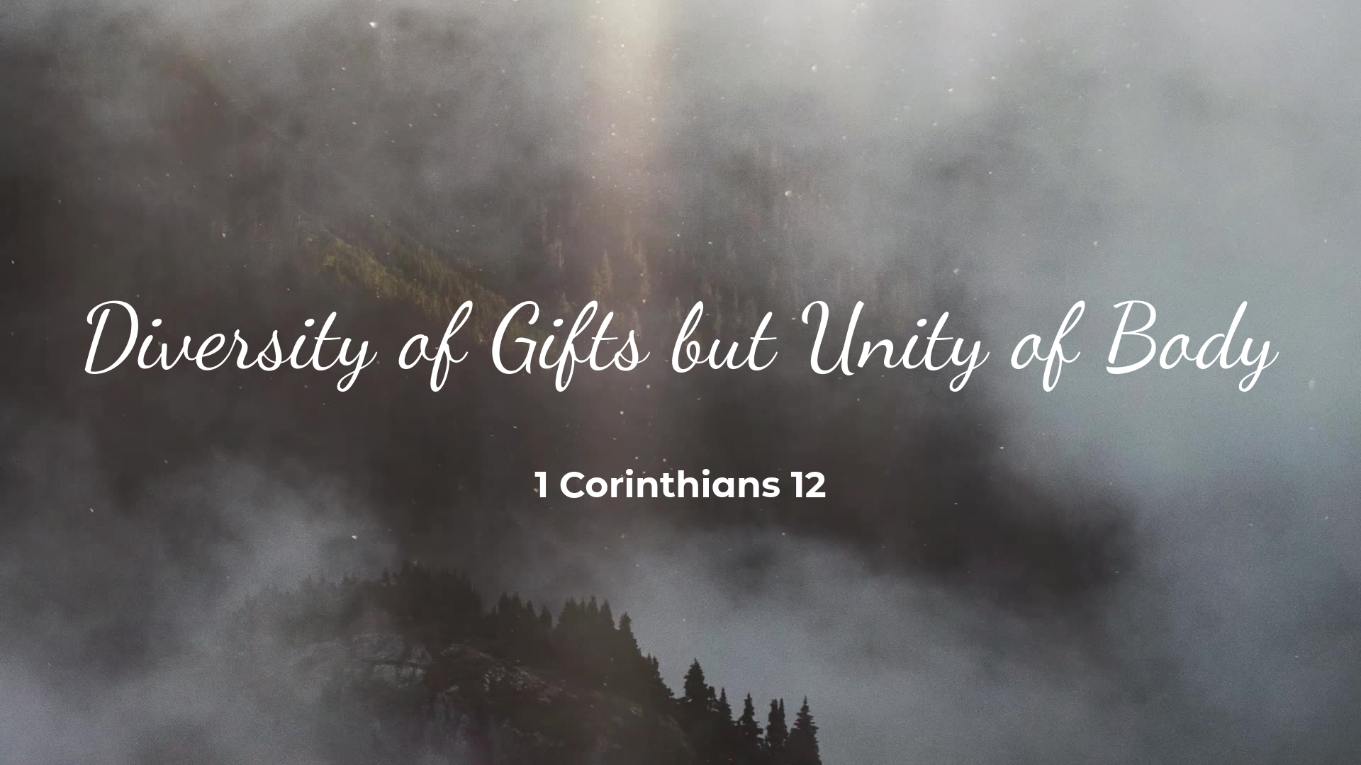 Diversity of Gifts but Unity of Body - Logos Sermons