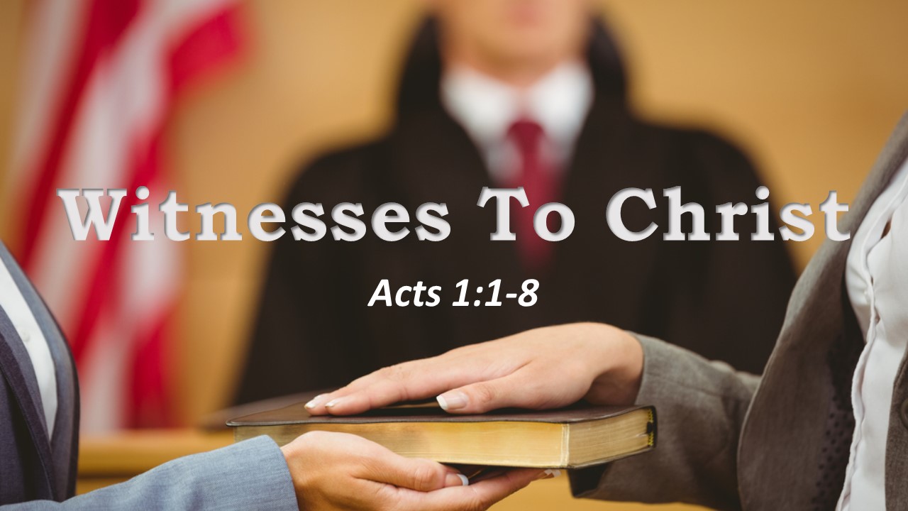 Witnesses To Christ - Logos Sermons