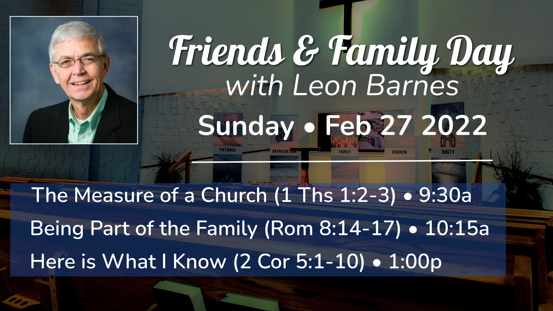 Wednesday Night Bible Study - Logos Sermons