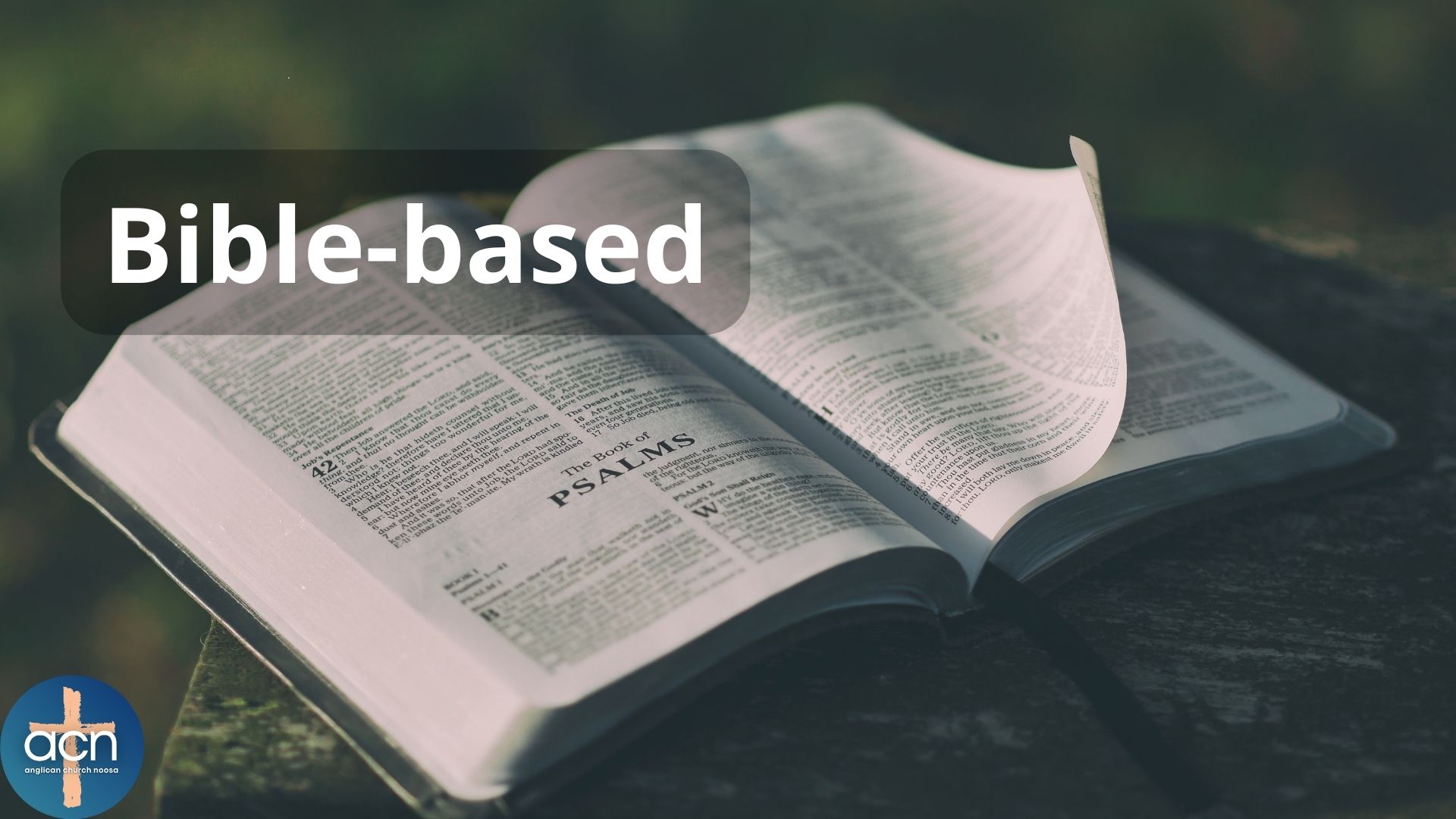 Week 2 Bible-based - Logos Sermons