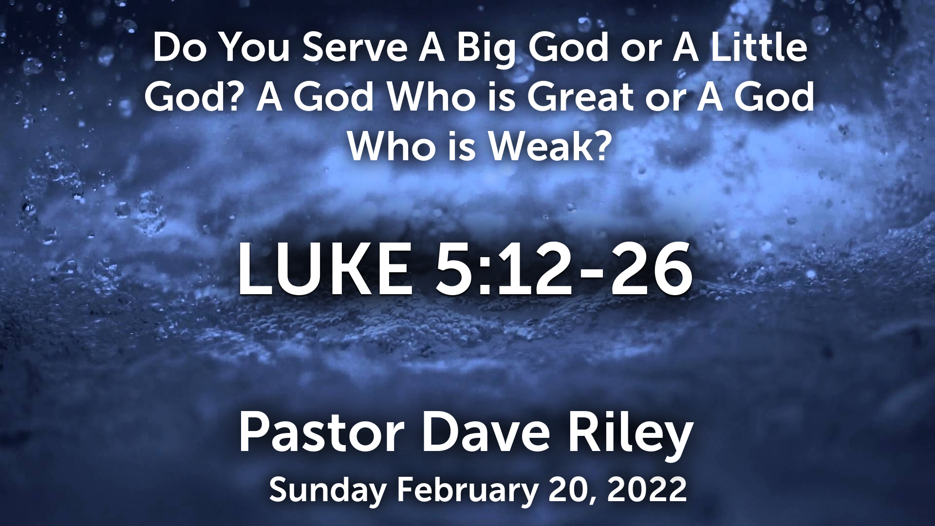 Do You Serve A Big God Or A Little God Faithlife Sermons do-you-serve-a-big-god-or-a-little-god-faithlife-sermons