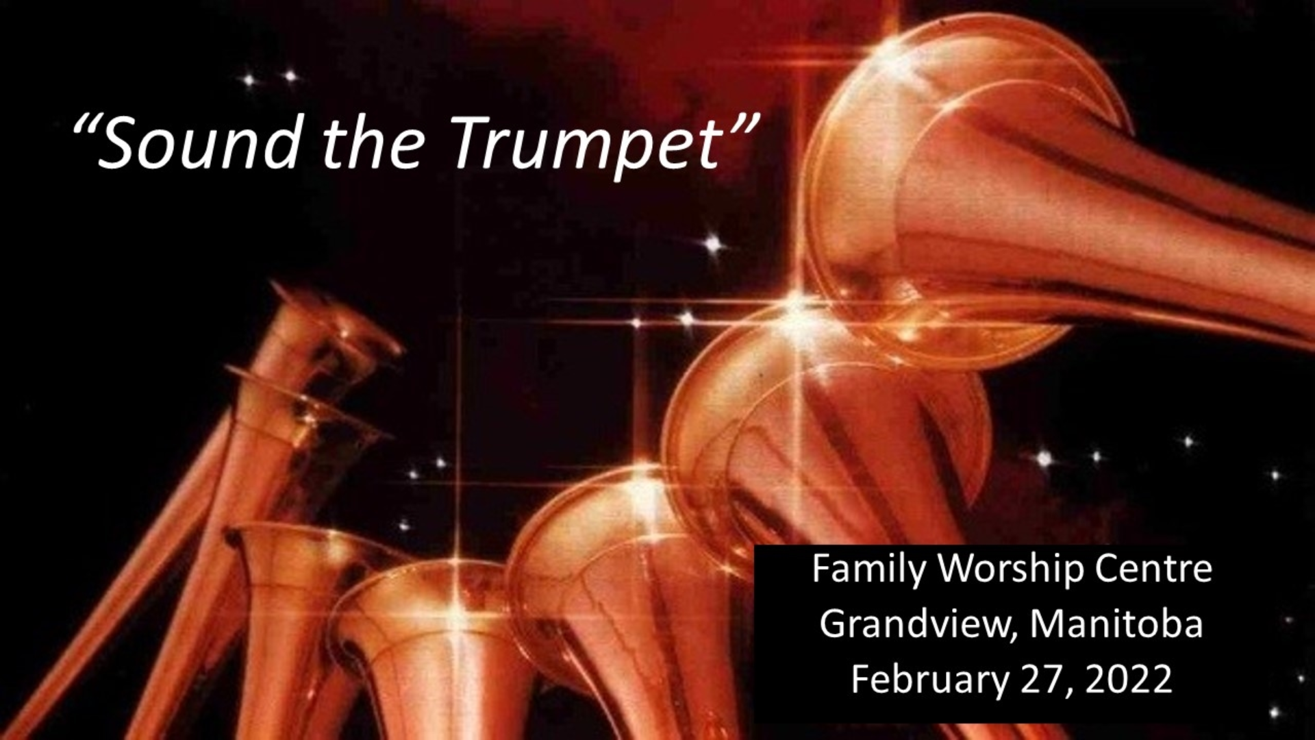 Sound the Trumpet - Logos Sermons