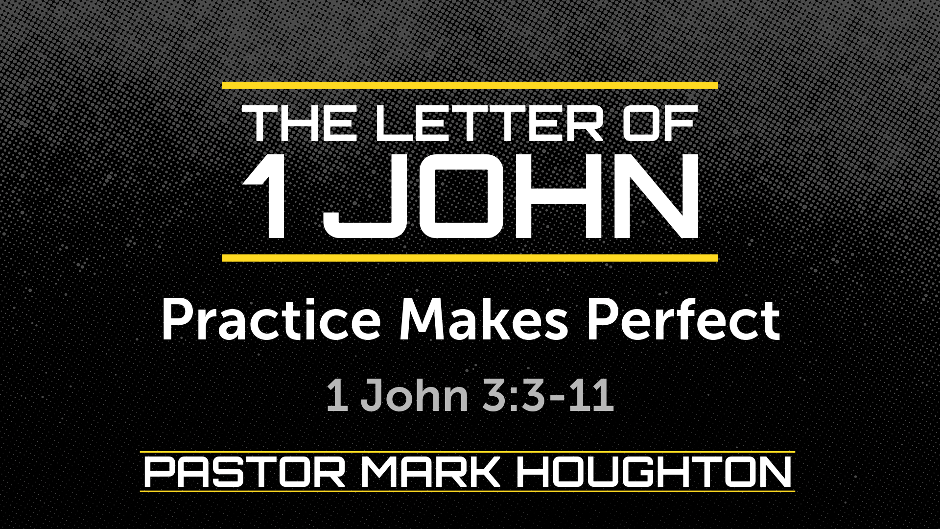 Practice Makes Perfect - Logos Sermons