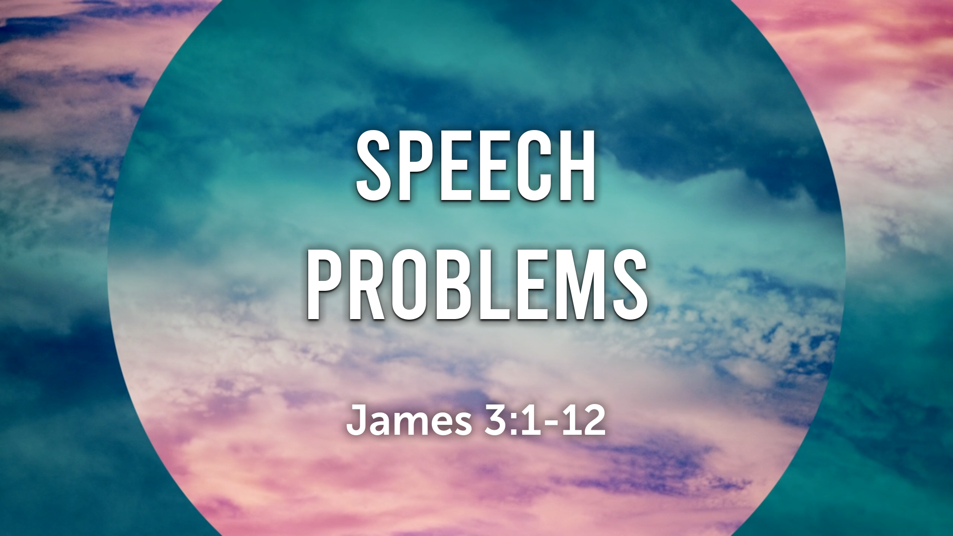 Speech Problems Logos Sermons