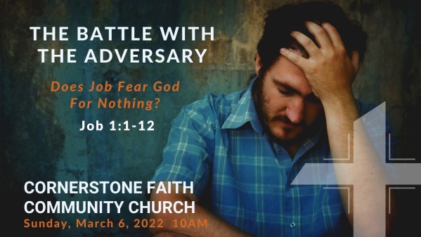 March 6, 2022 - Does Job Fear God For Nothing? - Logos Sermons