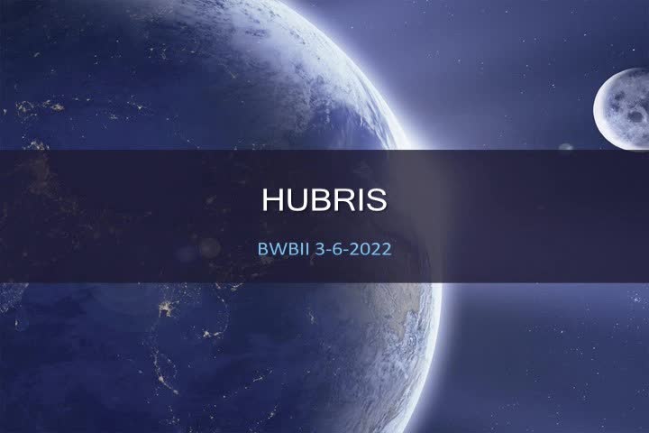 Hubris - Logos Sermons