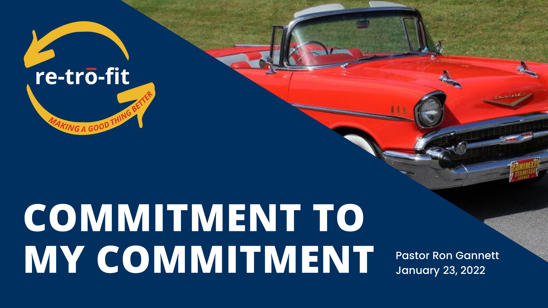 Commitment to My Commitment - Logos Sermons