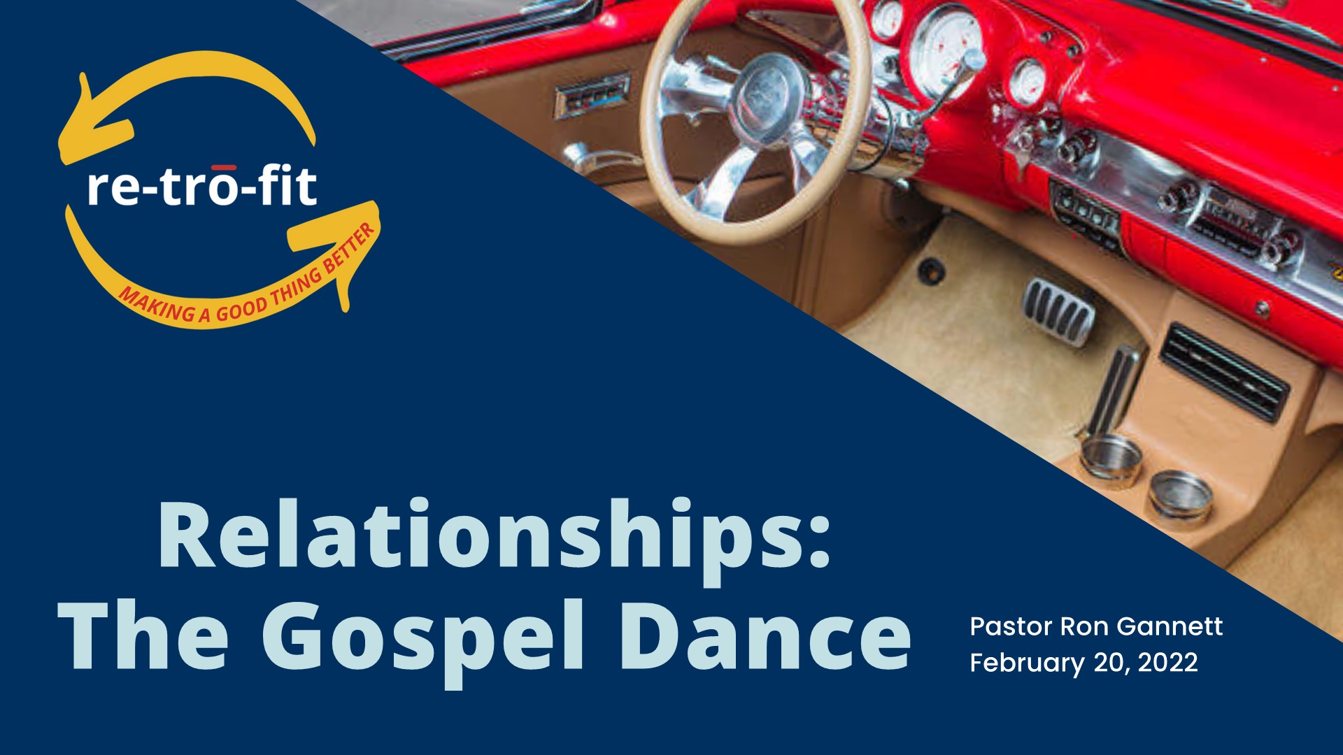 Relationships: The Gospel Dance - Logos Sermons