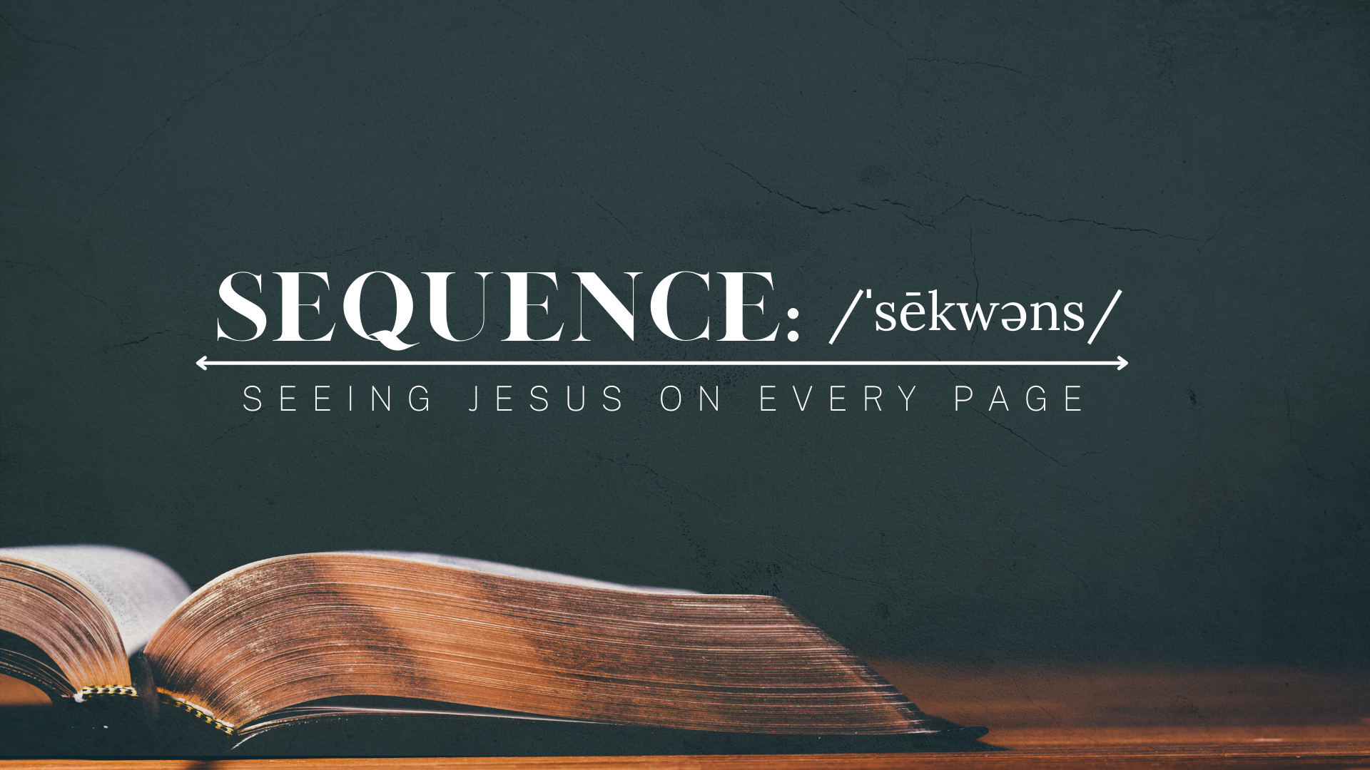 Jesus On Every Page - Logos Sermons