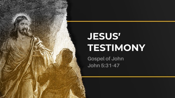 Jesus Testimony - Logos Sermons