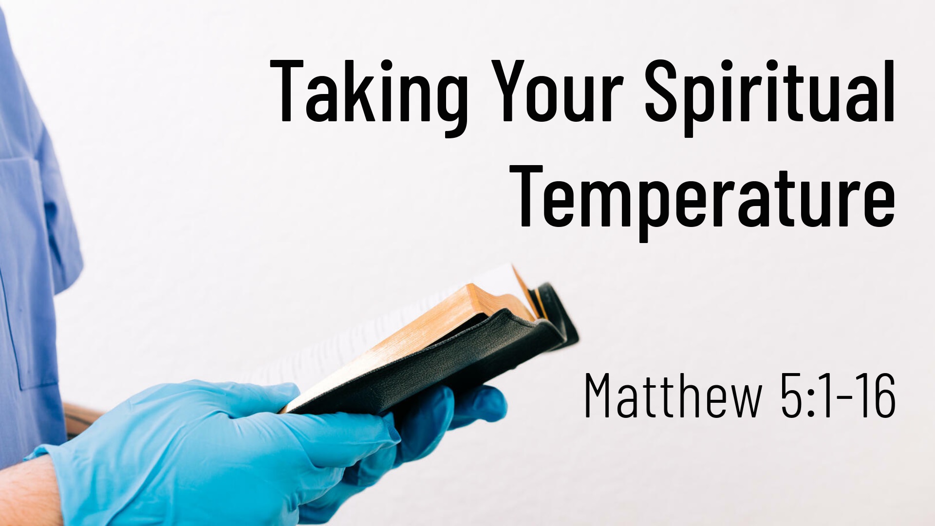 Taking Your Spiritual Temperature - Mar. 20th, 2022 - Logos Sermons