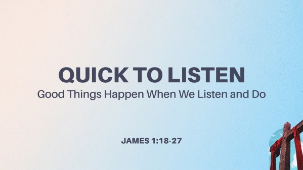 Quick To Listen - Logos Sermons