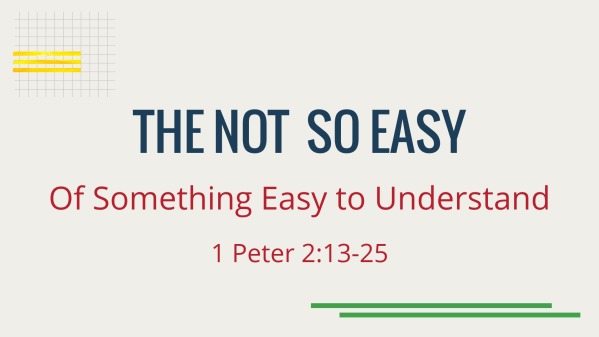 The Not So Easy - Logos Sermons