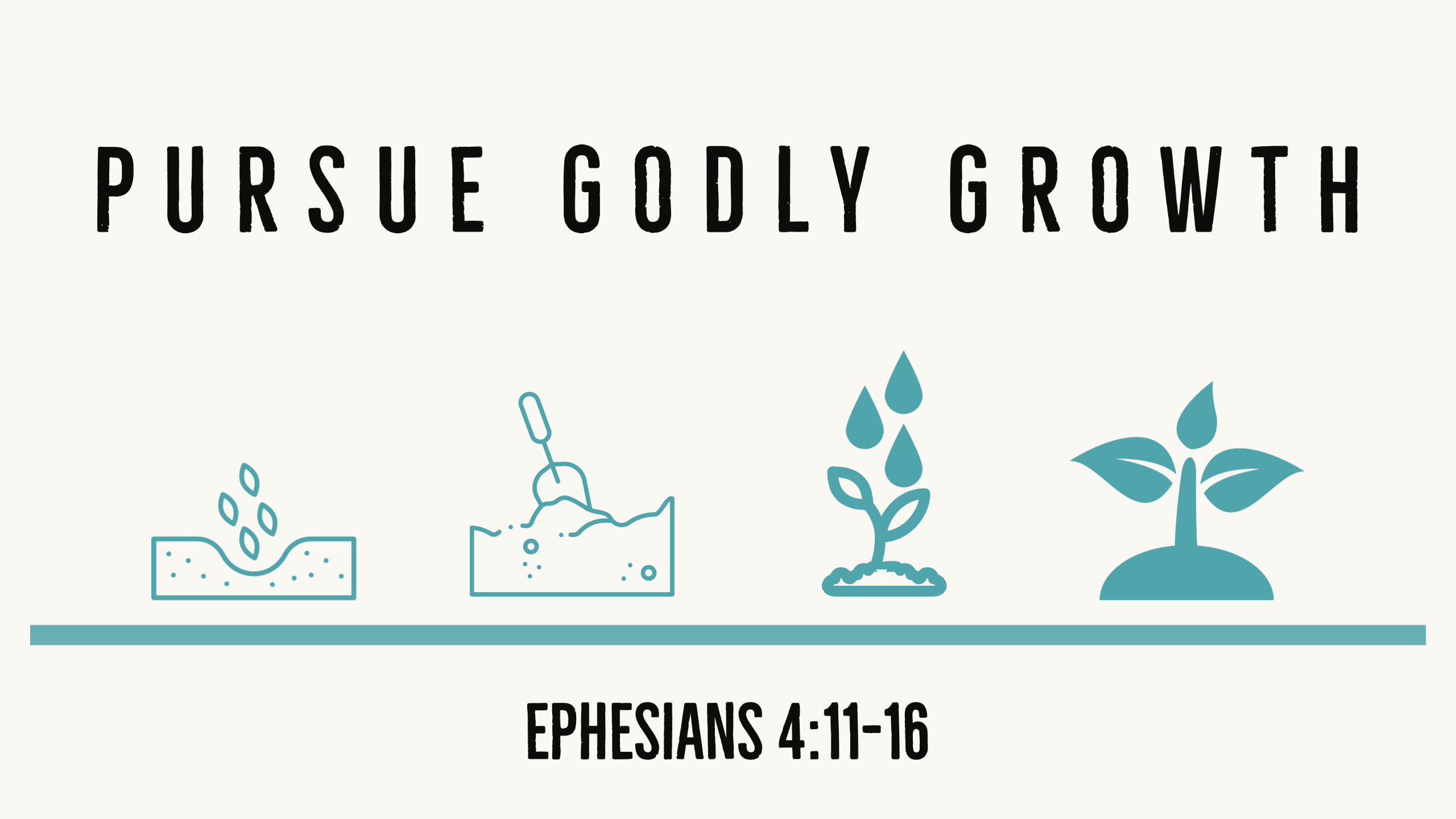Pursue Godly Growth - Logos Sermons