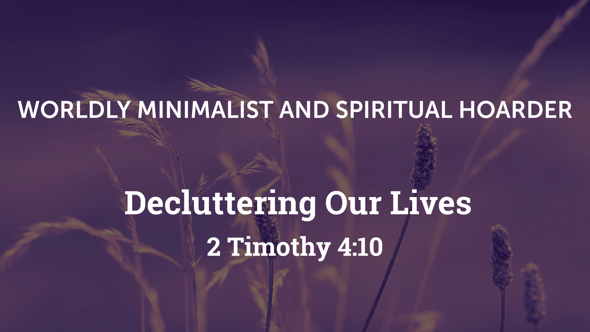 Loving Kindness - Logos Sermons
