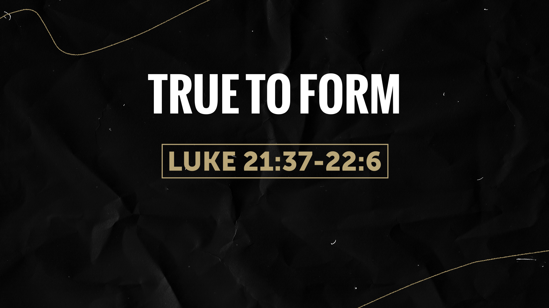 True to Form - Logos Sermons