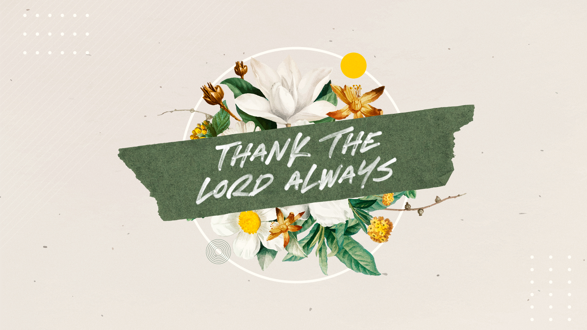 Living Thankfully - The love just pours out - Logos Sermons