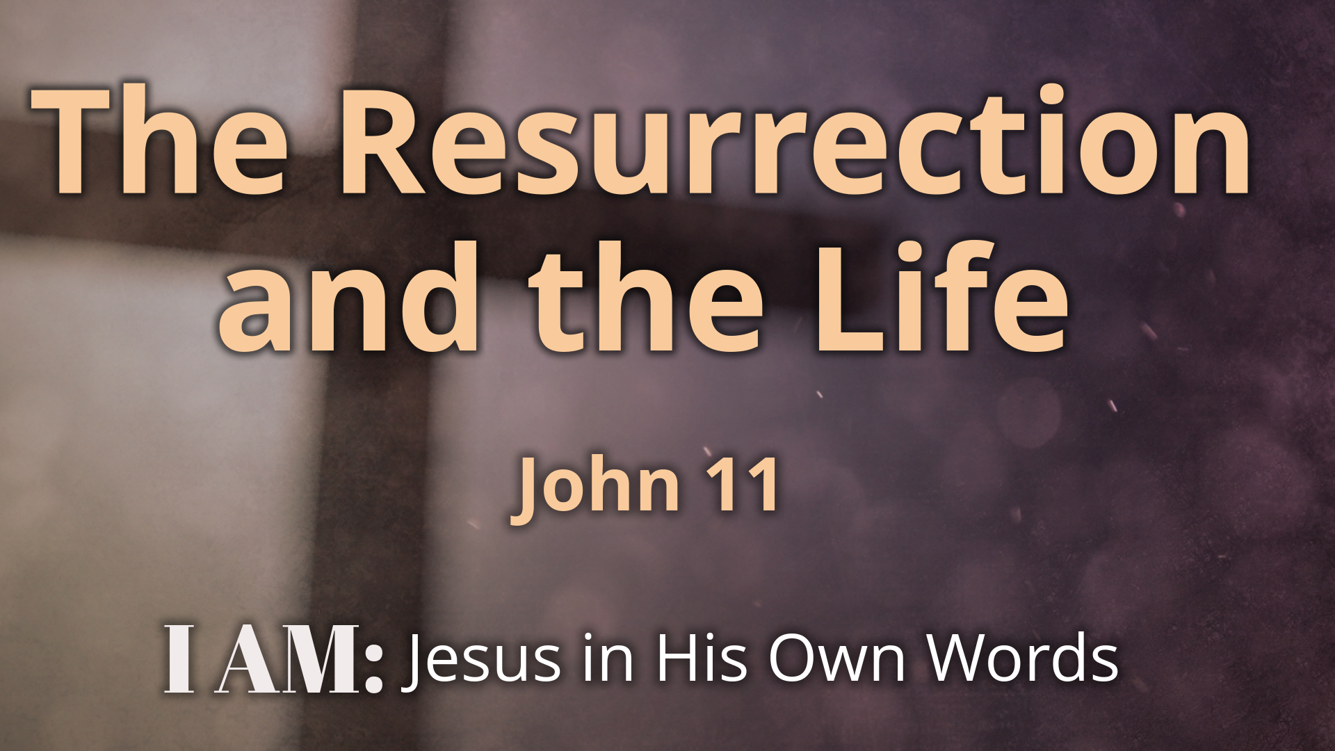 The Resurrection and the Life | John 11 | Luke Rosenberger - Logos Sermons