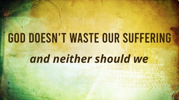 God Doesn't Waste our Suffering - Logos Sermons
