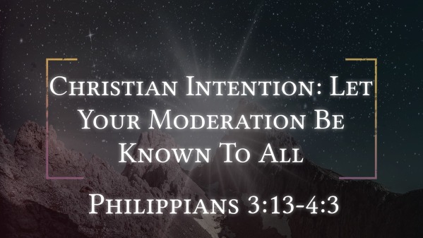 Sunday Worship Service - April 24, 2022 - Christian Intention: Let Your ...