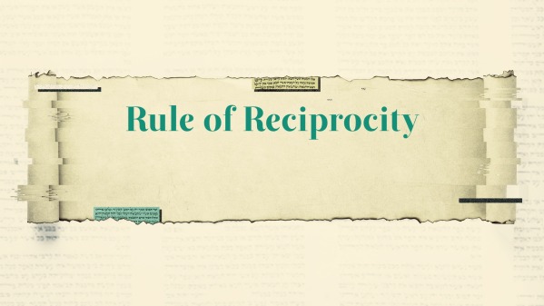 Rule of Reciprocity - Logos Sermons